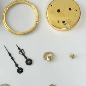 Jaeger Lecoultre Cal 228 Clock Movement for Parts Balance Fork Key Knob ...