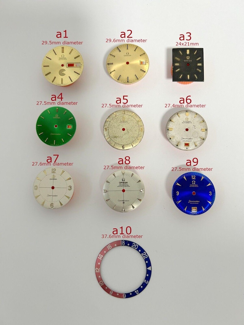 Omega Seamaster Constellation Dials Vintage Rolex Gmt-master Pepsi ...