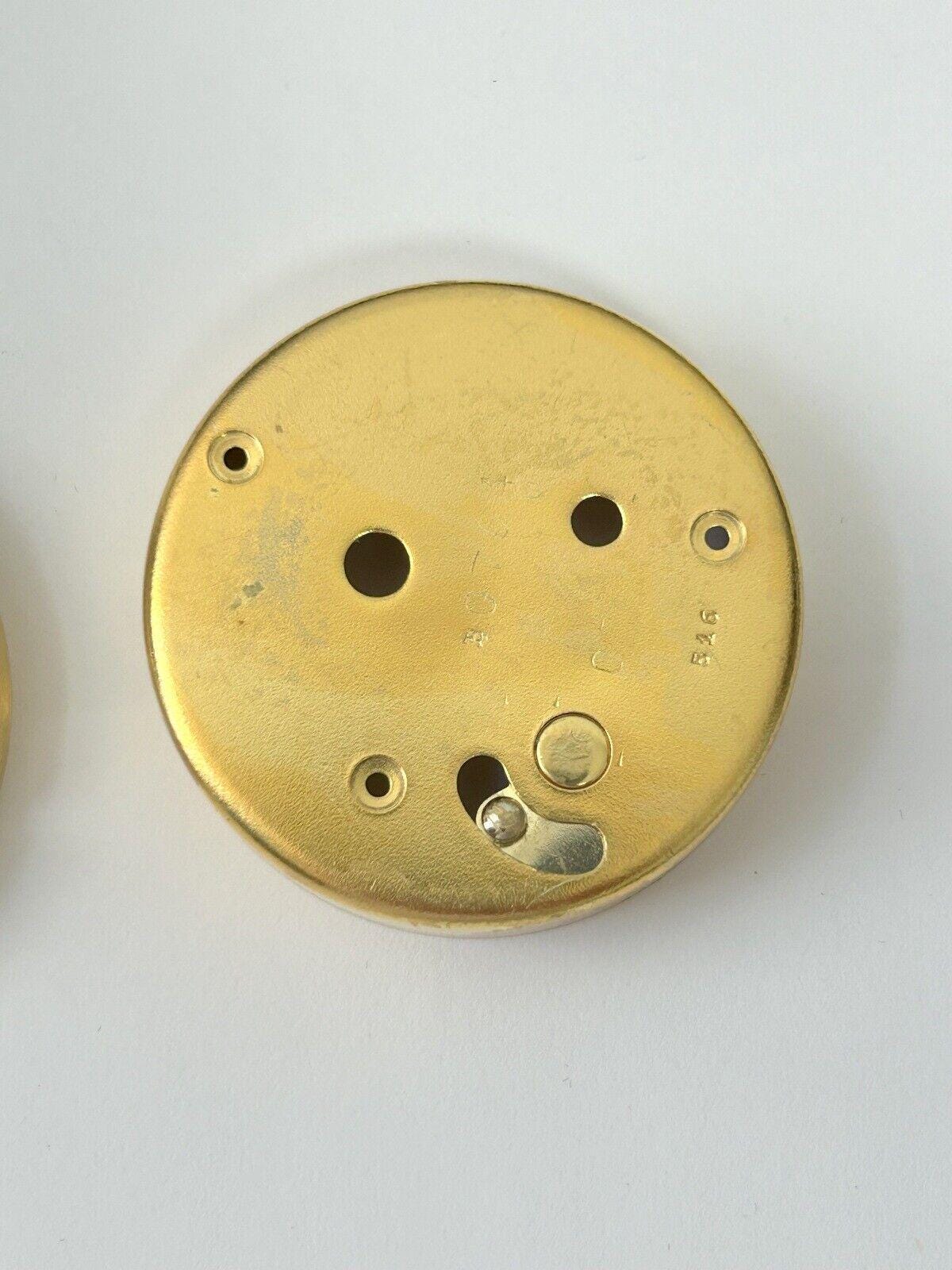 Jaeger Lecoultre Cal 228 Clock Movement for Parts Balance Fork Key Knob ...