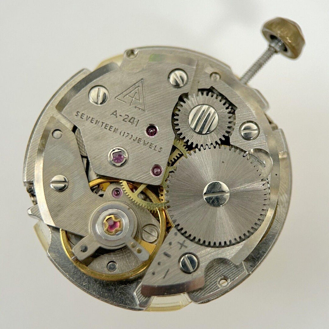 Westclox Cal A-241 Watch Parts Movement Balance Fork Spring Bridge - Etsy