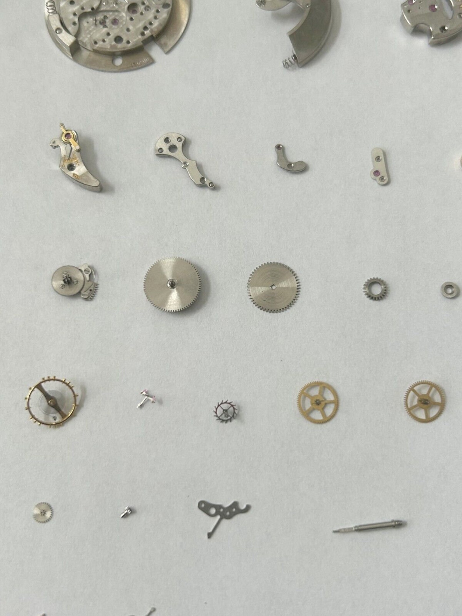 Jaeger Lecoultre Cal 476 Part Movement Balance Wheel Spring Bridge ...