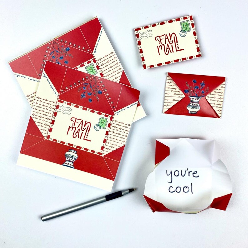 Mini Envelope Notepad for Classroom Valentine Cards for Kids Party ...