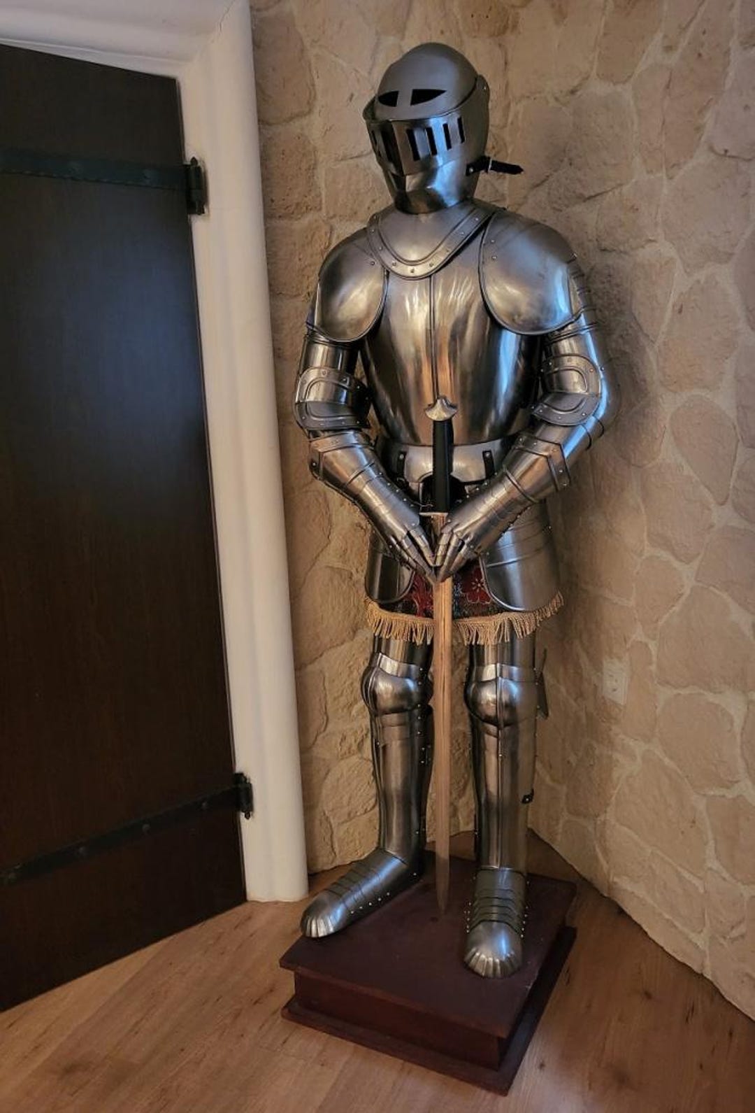 Knight's Armor "model Wollenstein" Blank Height197cm Sheet Armor Steel ...