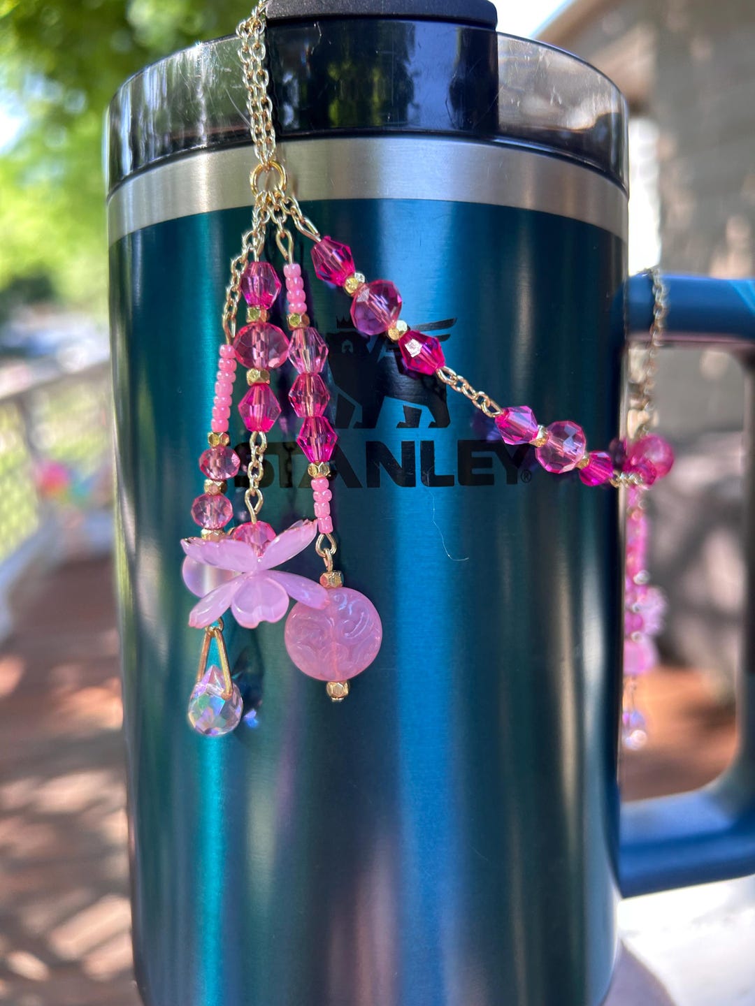 Stanley Cherry Blossom Handle Charm Sakura Spring Gift Pink Easter ...