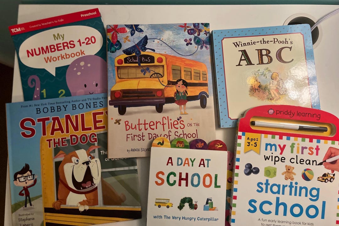 Back to School Book Set - Etsy