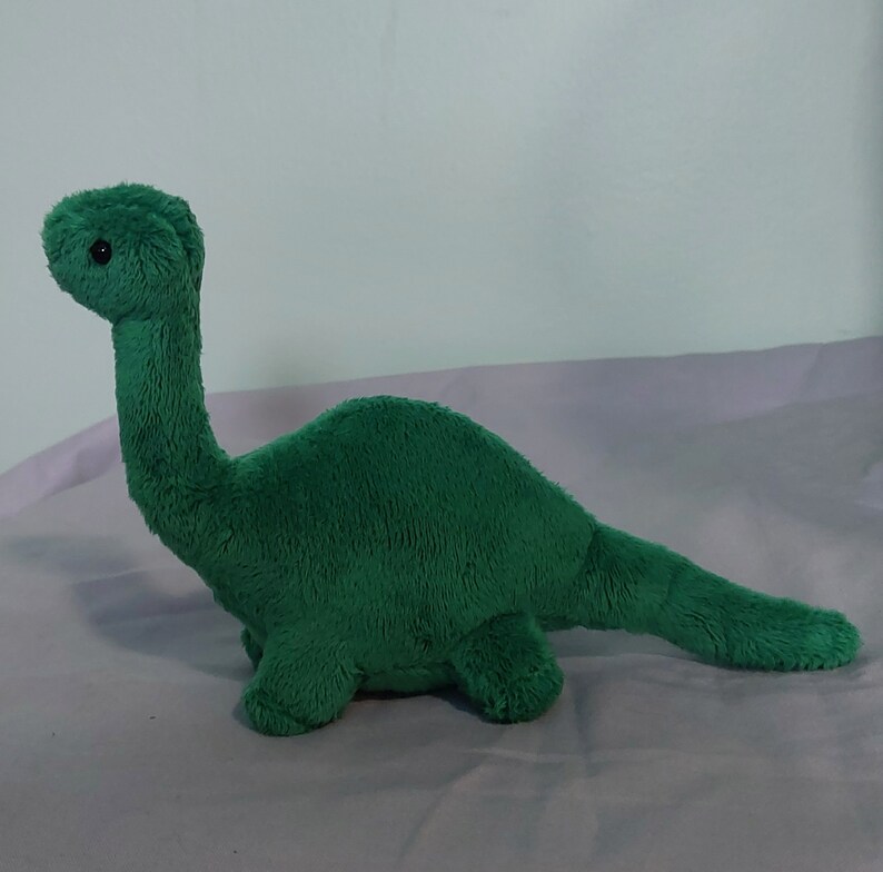 Plush Green Dinosaur - Etsy
