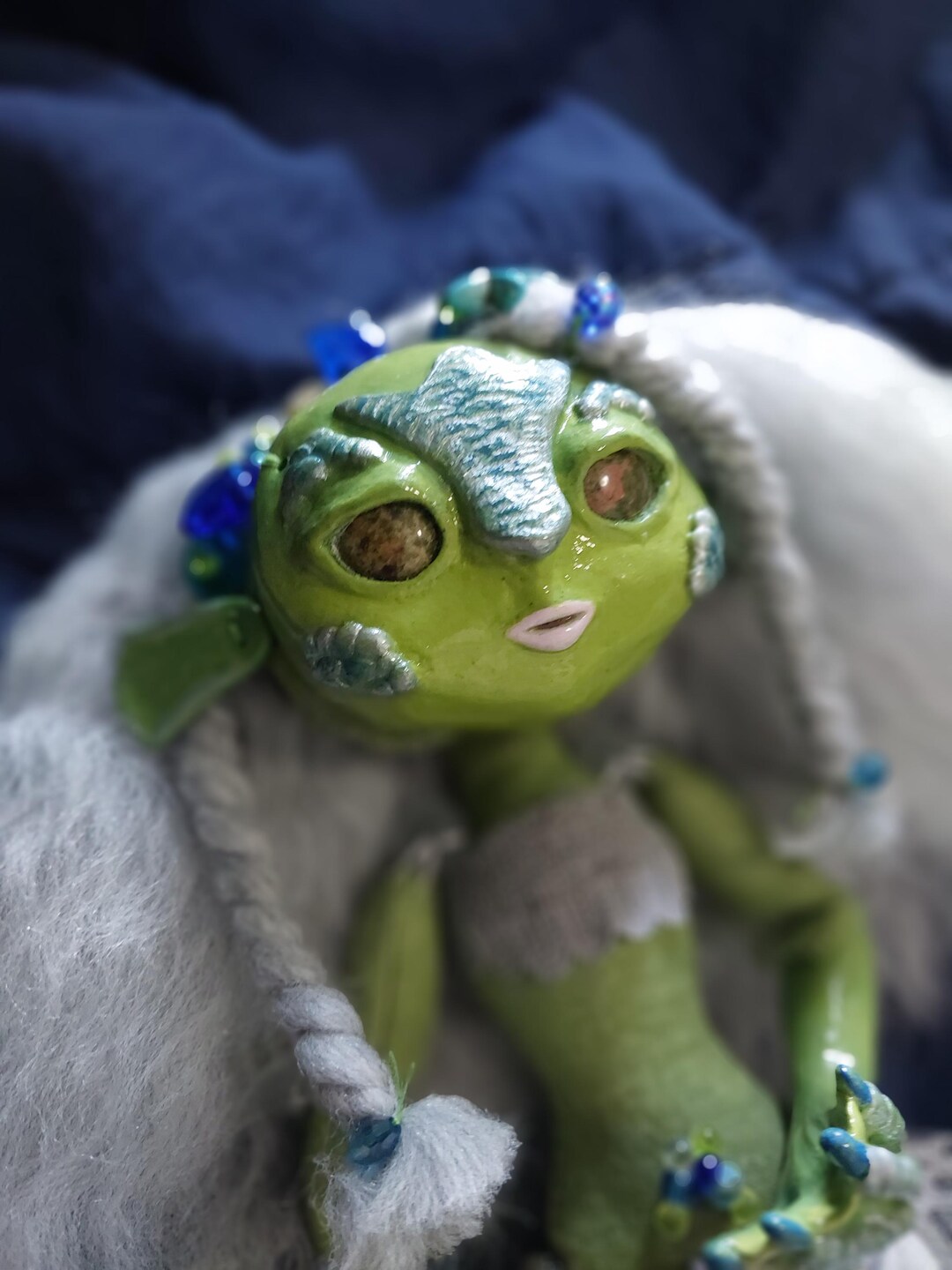 OOAK Mermaid Art Doll Kinvara - Etsy