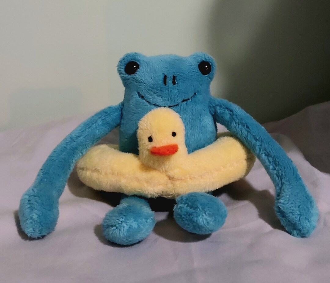 Plush Frog With Floaty - Etsy