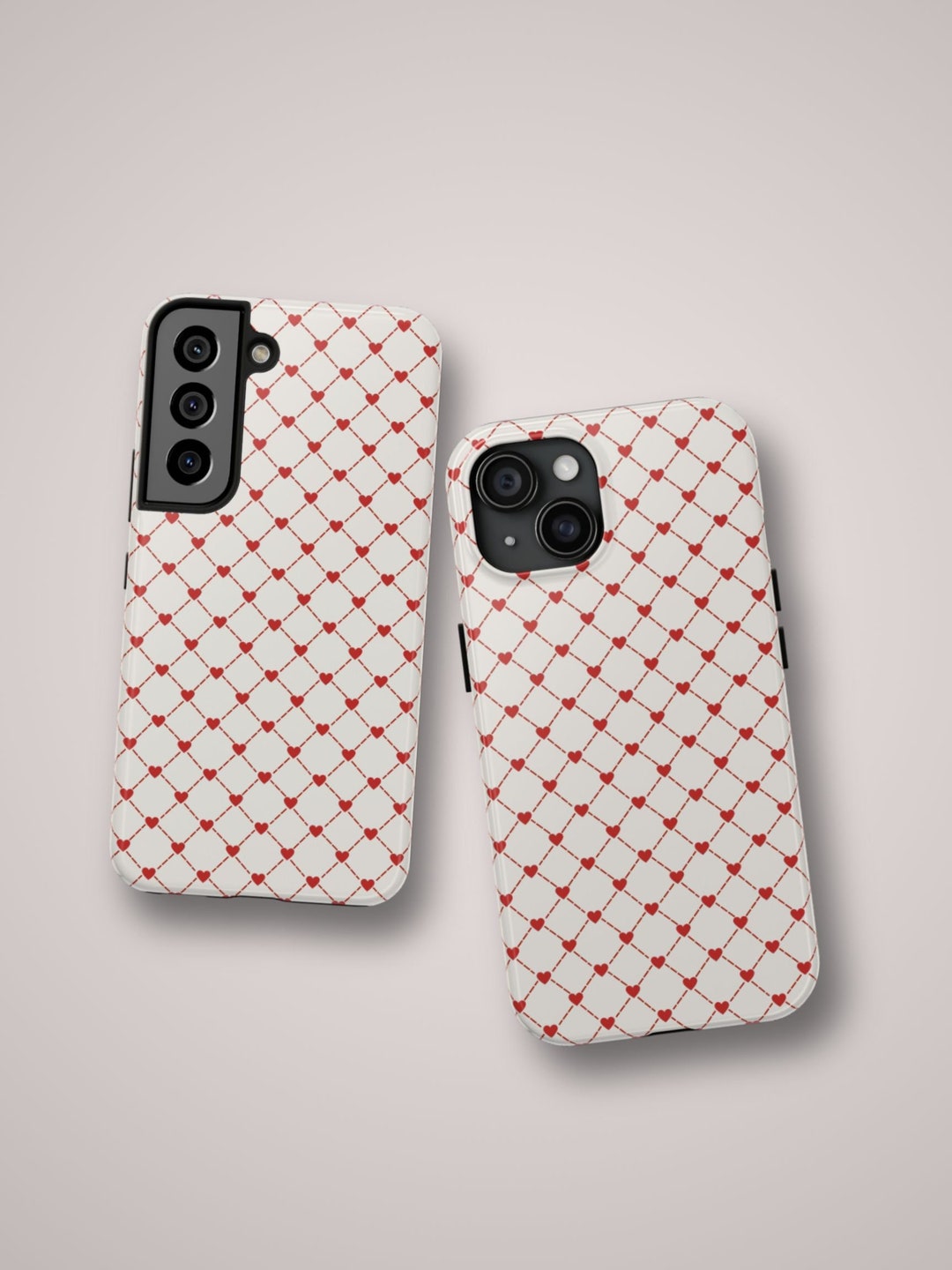 Red Heart Phone Case - Downtown Girl Phone Case - Cinnamon Girl Phone ...