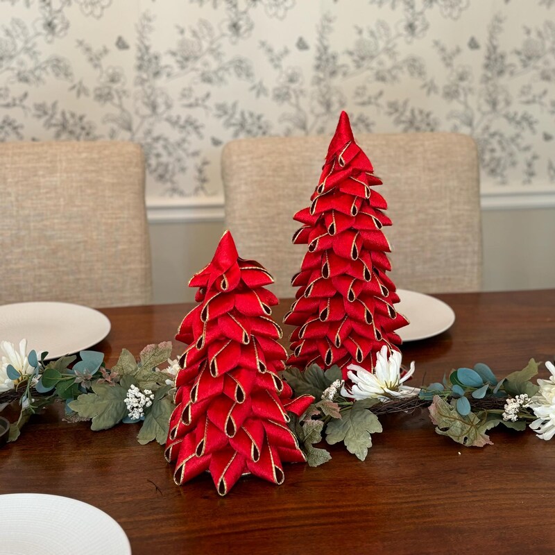Velvet Christmas Trees - Etsy