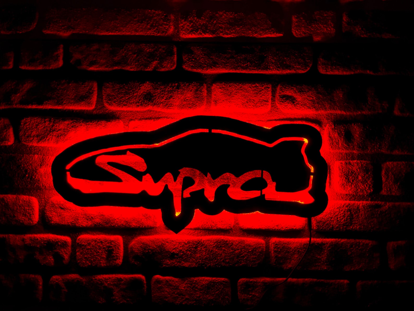 Supra Led Sign , Toyota Supra Led Light, Wood Wall Decor, Handmade Led ...