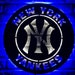 New York Yankees Led Sign, Yankees Led Light, Wood Wall Decor, Handmade ...