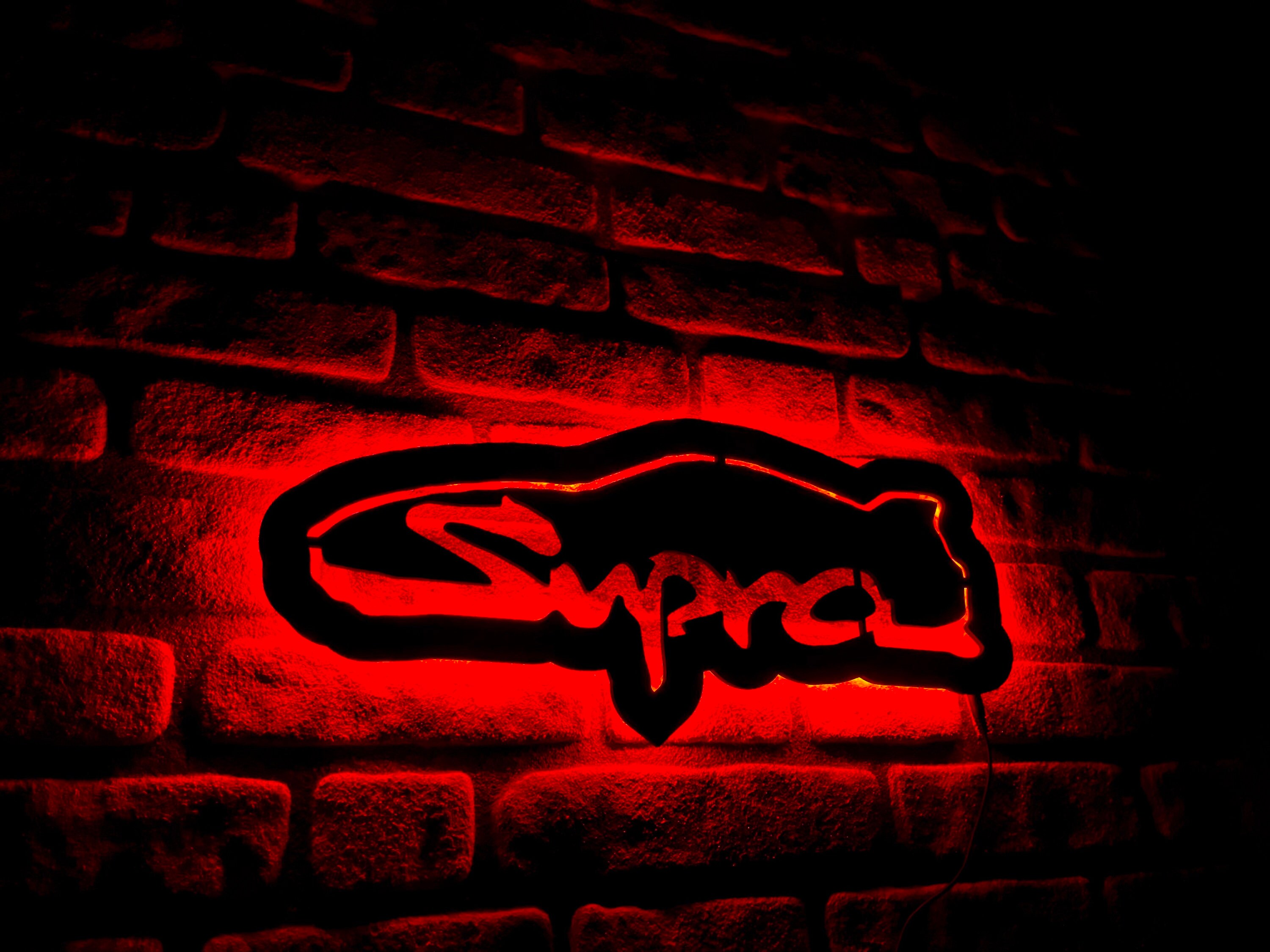 Supra Led Sign , Toyota Supra Led Light, Wood Wall Decor, Handmade Led ...