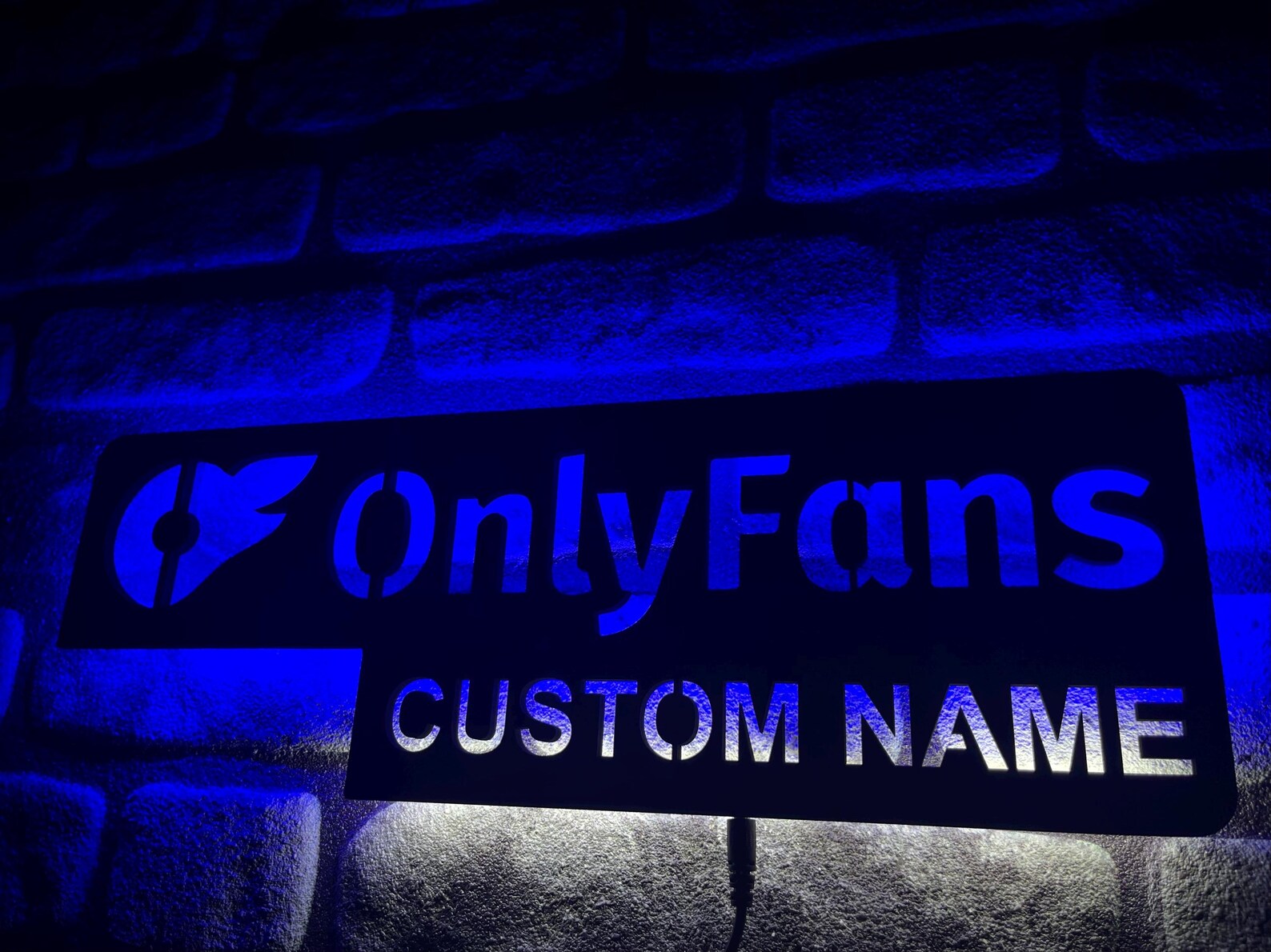 Custom Onlyfans Logo, Onlyfans Branding, Onlyfans Ideas, Led Wall Decor ...