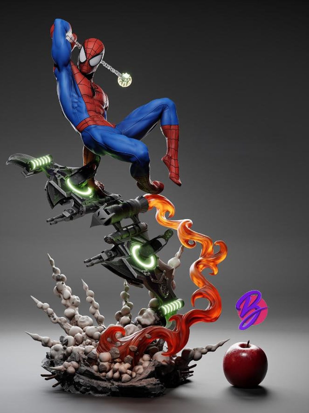 Marvel Spider-man High Quality STL File, 3D Digital Printing STL File ...