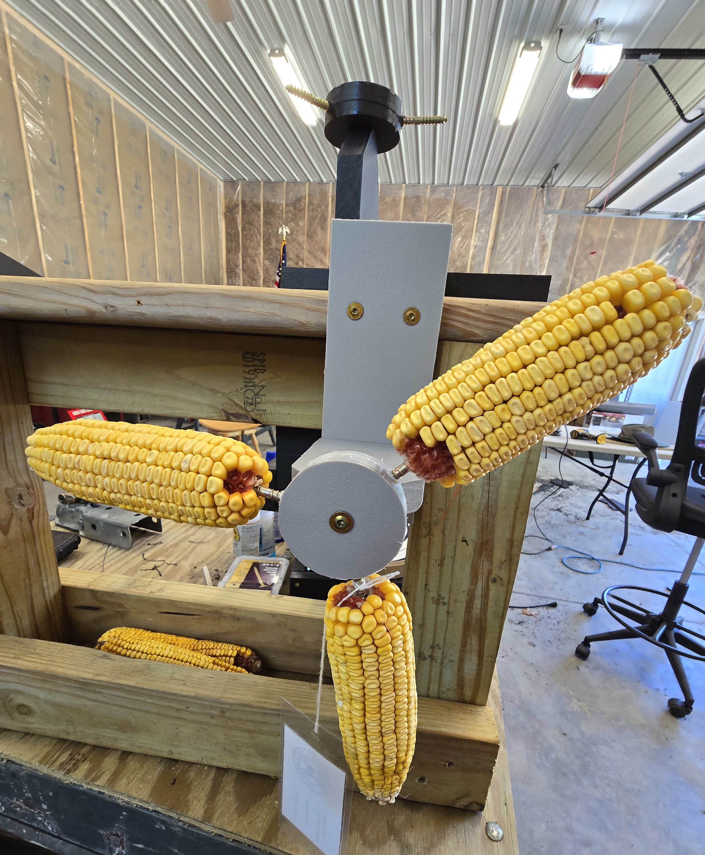 Squirrel Feeder - Three Cob Spinner - Etsy