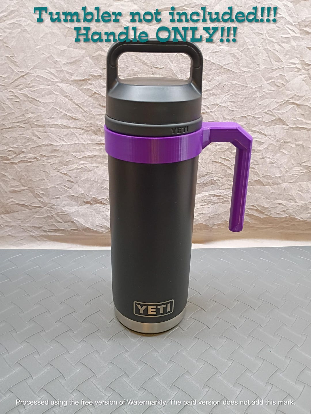 YETI HANDLE TUMBLER 12oz 18oz Rambler Travel Insulated Coffee Cup Slip ...