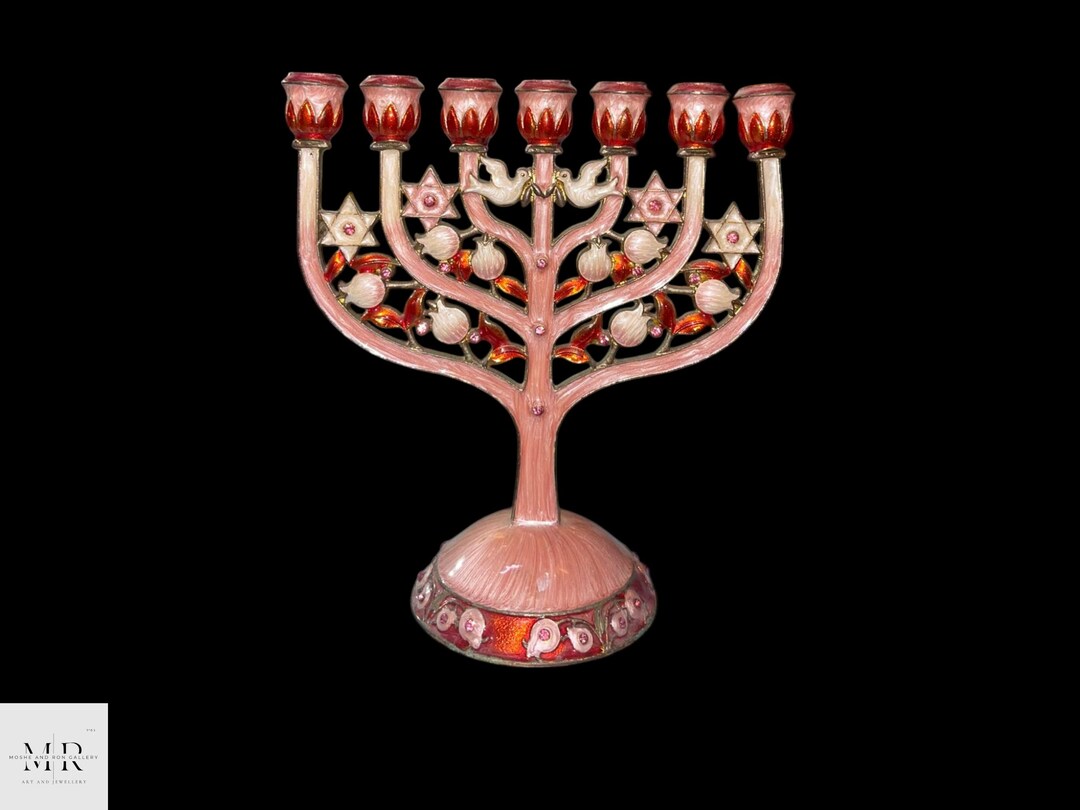 Handmade Ceramic Menorah: A Beautiful Piece for Your Hanukkah ...