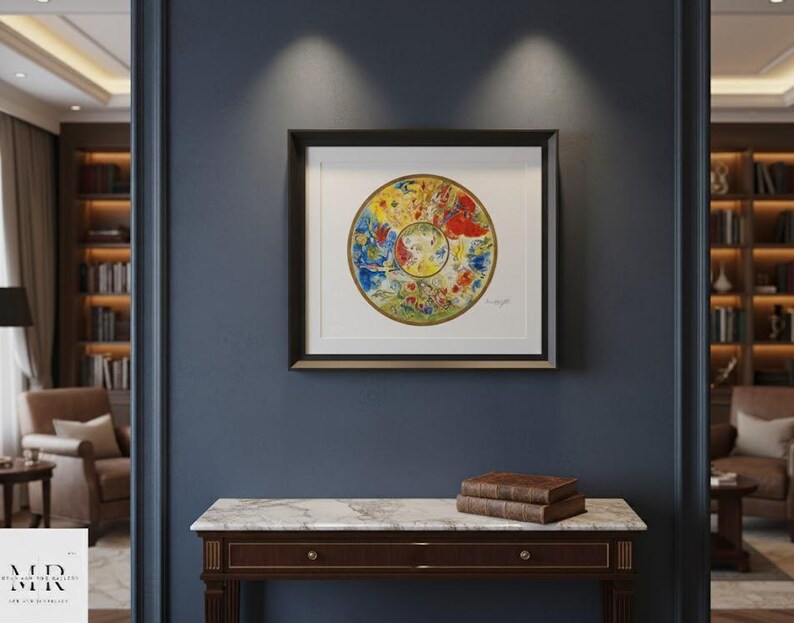 Marc Chagall 'opera House' Lithograph – Limited Edition Fine Art Print ...
