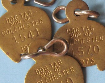 Dog Rabies Tags | Etsy