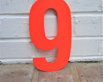 Industrial Metal Numbers - Etsy
