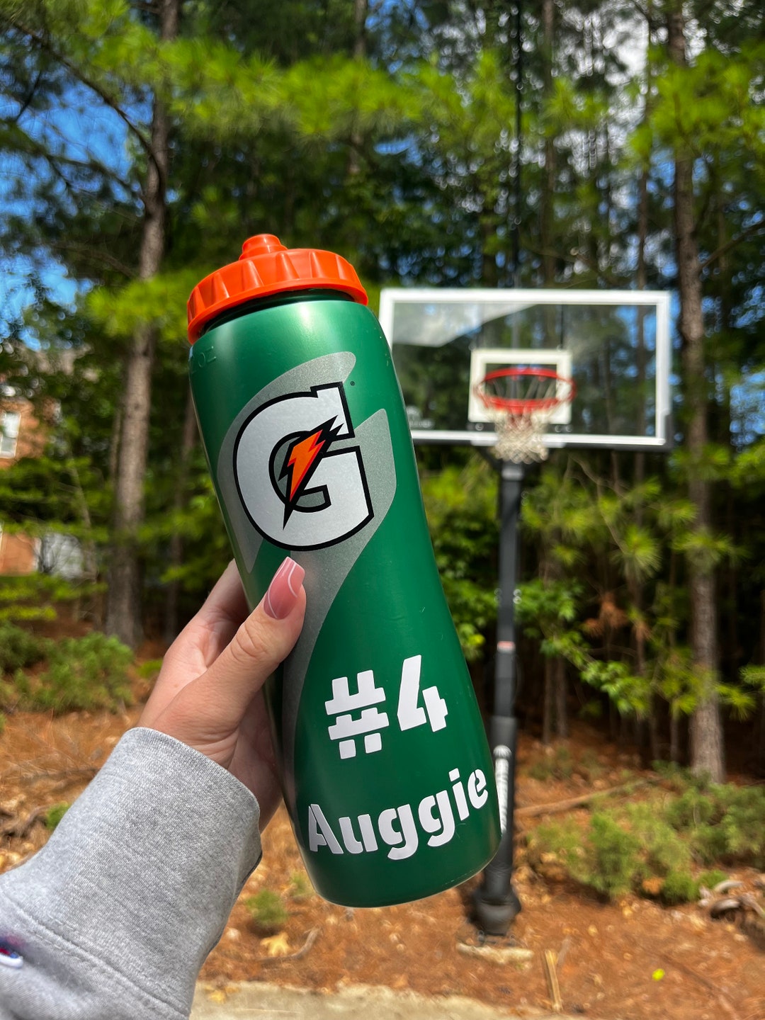 Custom Athlete Name and Number Gatorade Water Bottle - Etsy