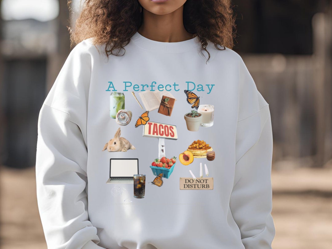 Collage Sweater Scrapbook Style Sweater Trendy Y2K Sweater Vintage 90s ...