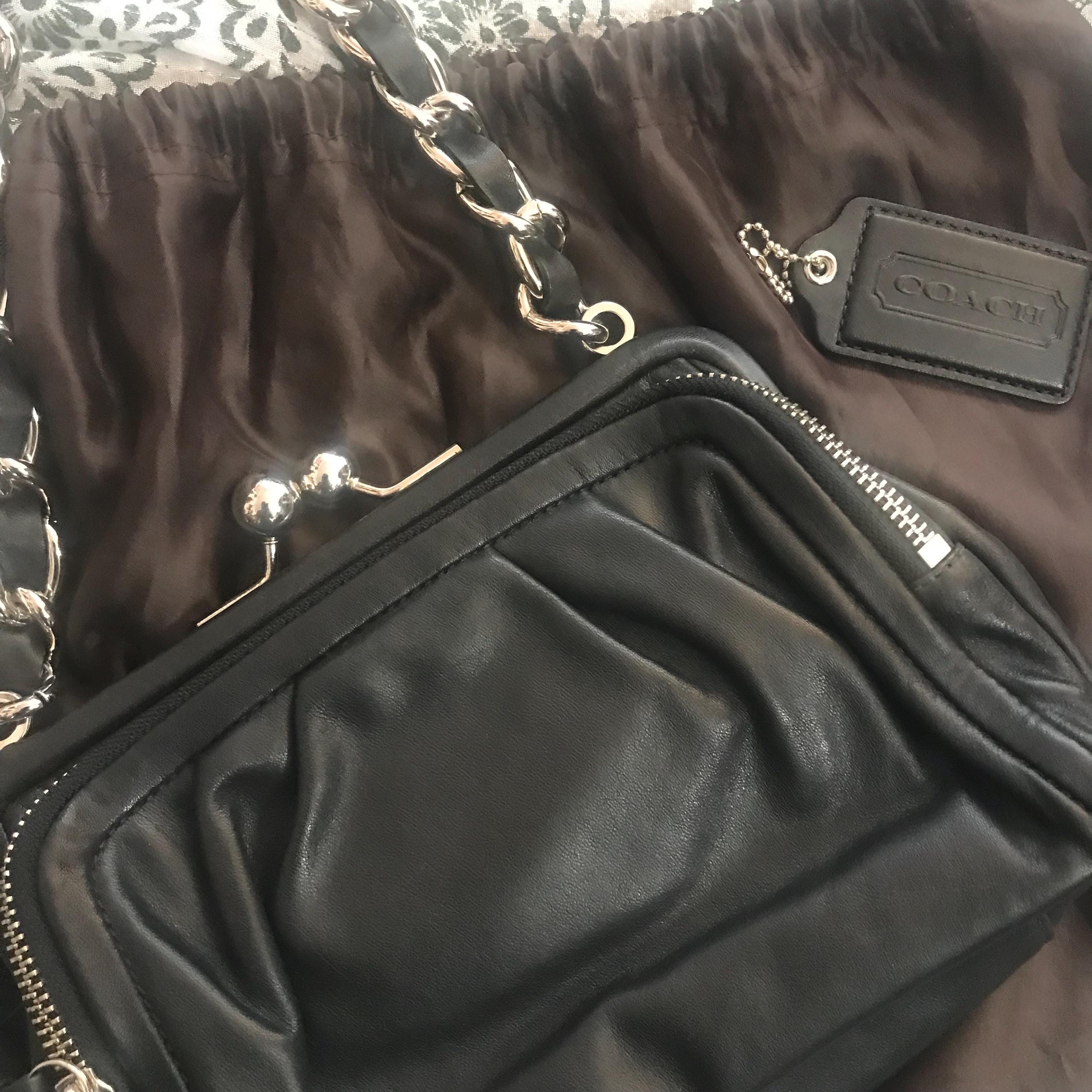 Coach Kiss Lock Bag - Etsy Coach Kiss Lock Bag - Etsy