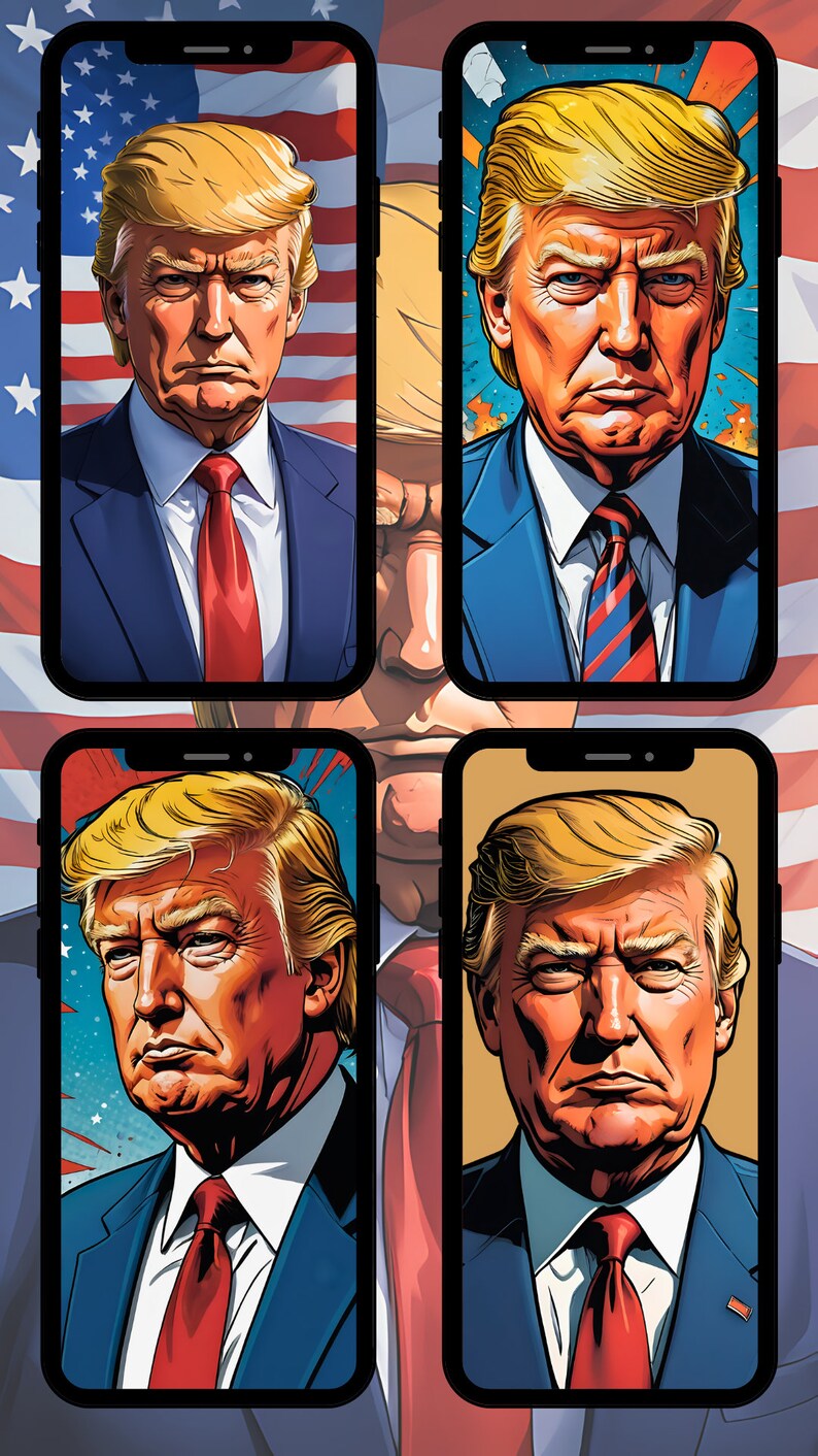 12 Trump Smartphone Wallpapers (IOS/ANDROID) - Etsy