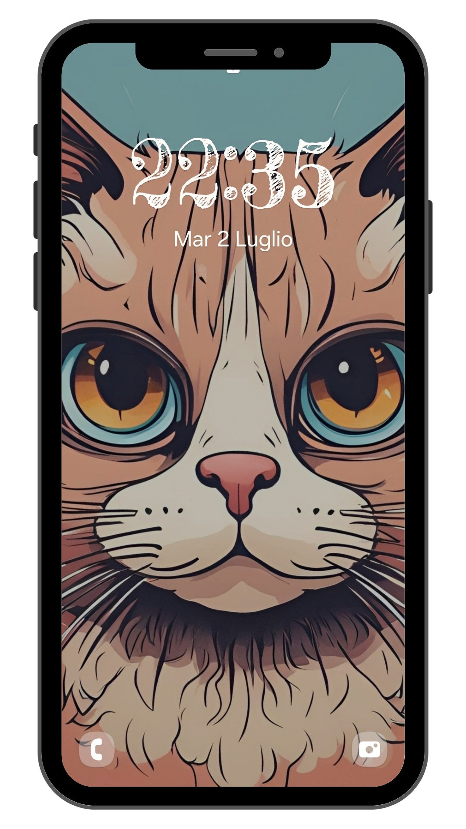 3 Cat Smartphone Wallpapers Collection 1 - Etsy