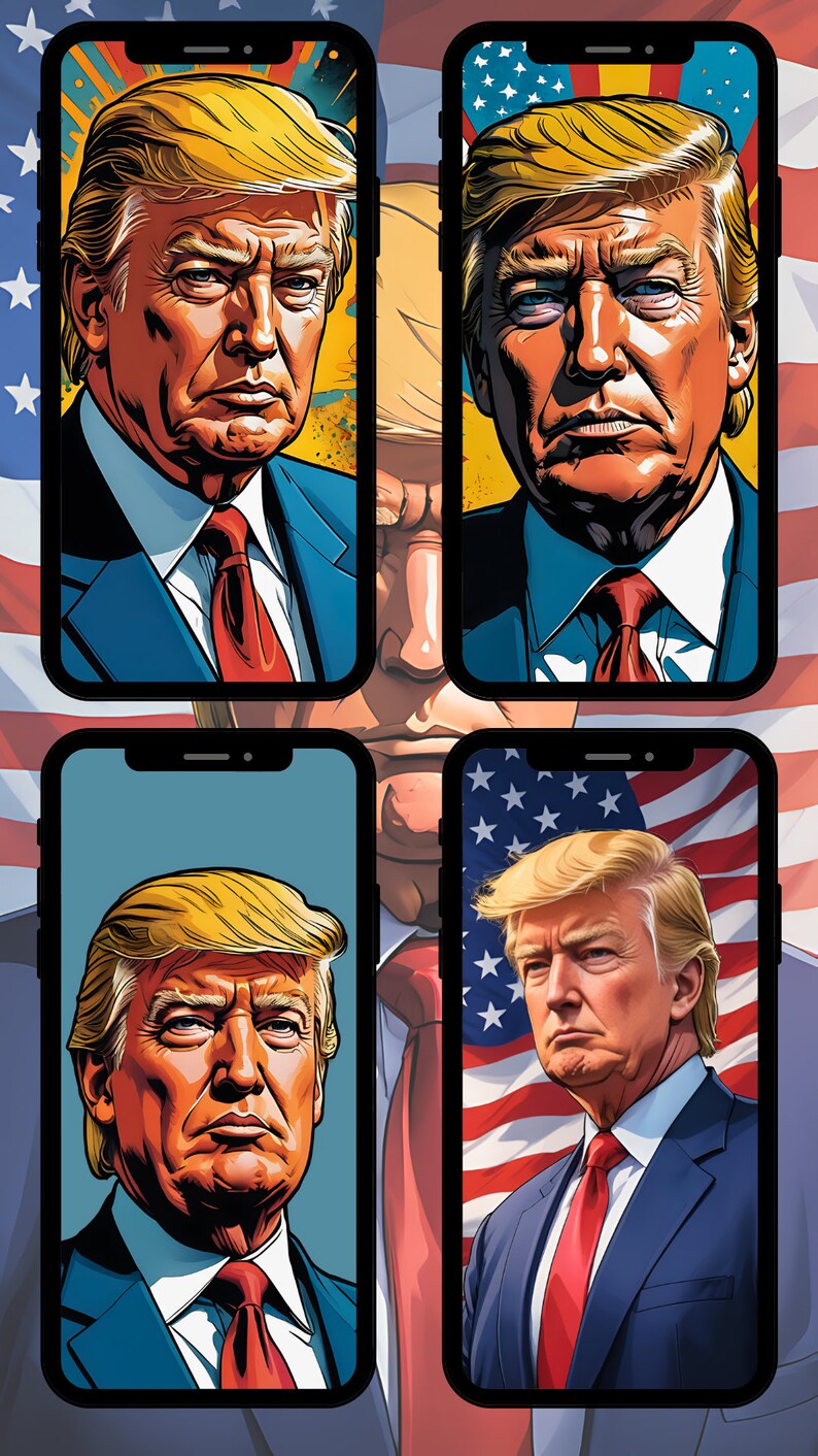 12 Trump Smartphone Wallpapers (IOS/ANDROID) - Etsy