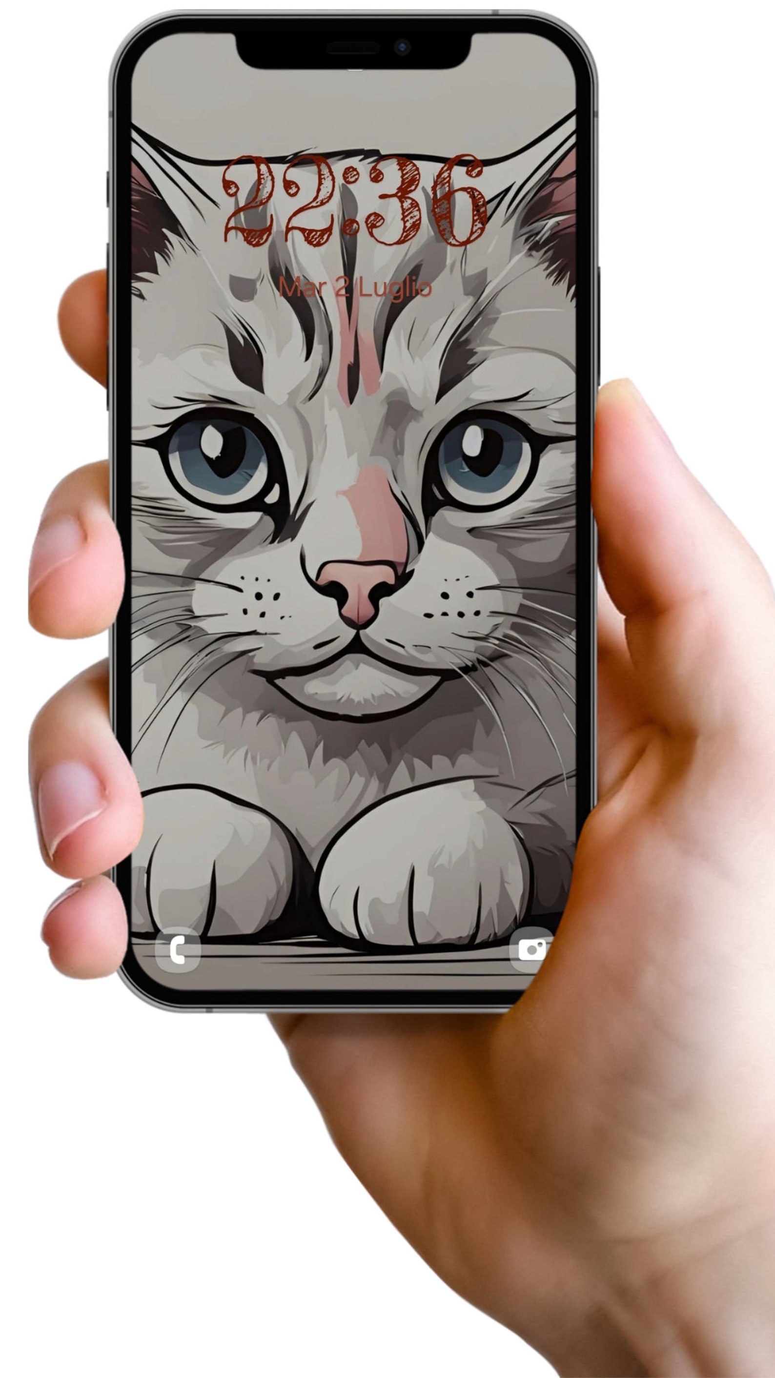 3 Cat Smartphone Wallpapers Collection 1 - Etsy