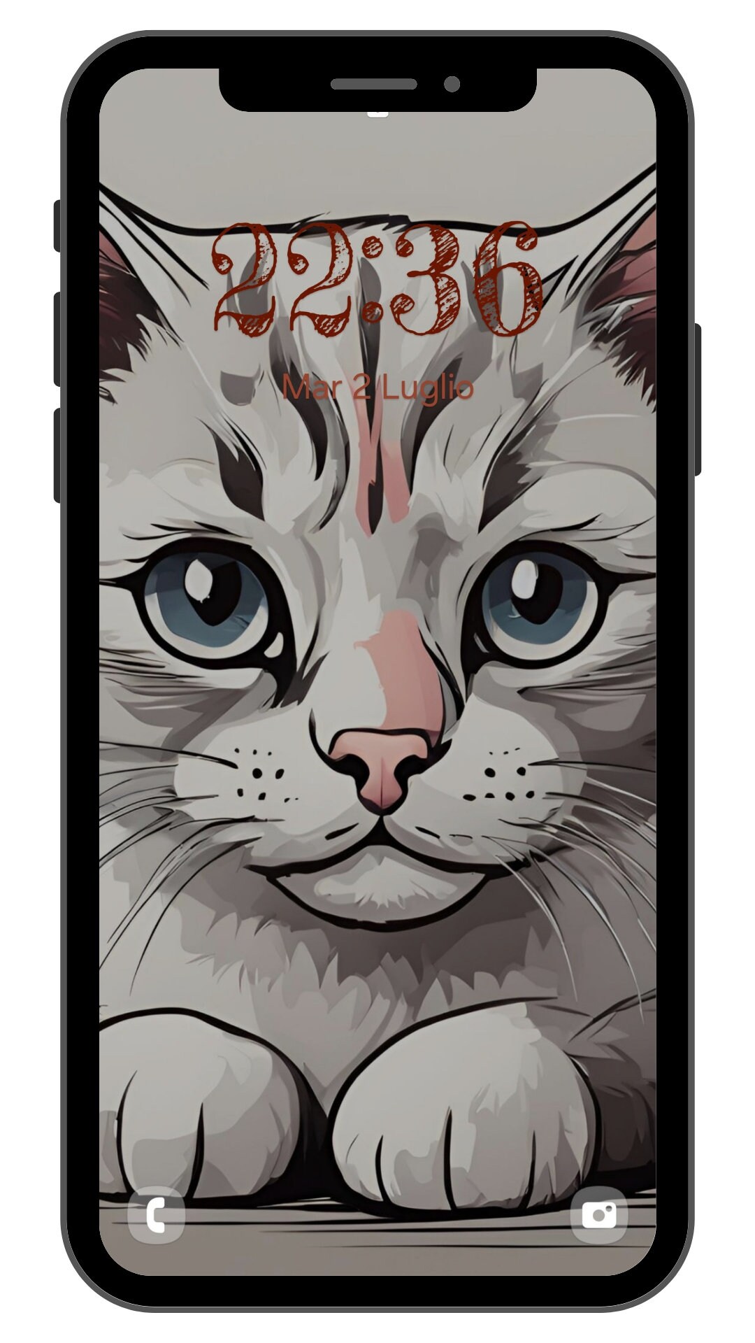 3 Cat Smartphone Wallpapers Collection 1 - Etsy