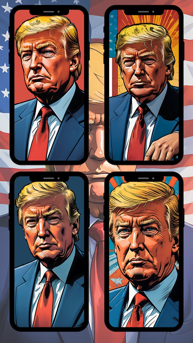 12 Trump Smartphone Wallpapers (IOS/ANDROID) - Etsy