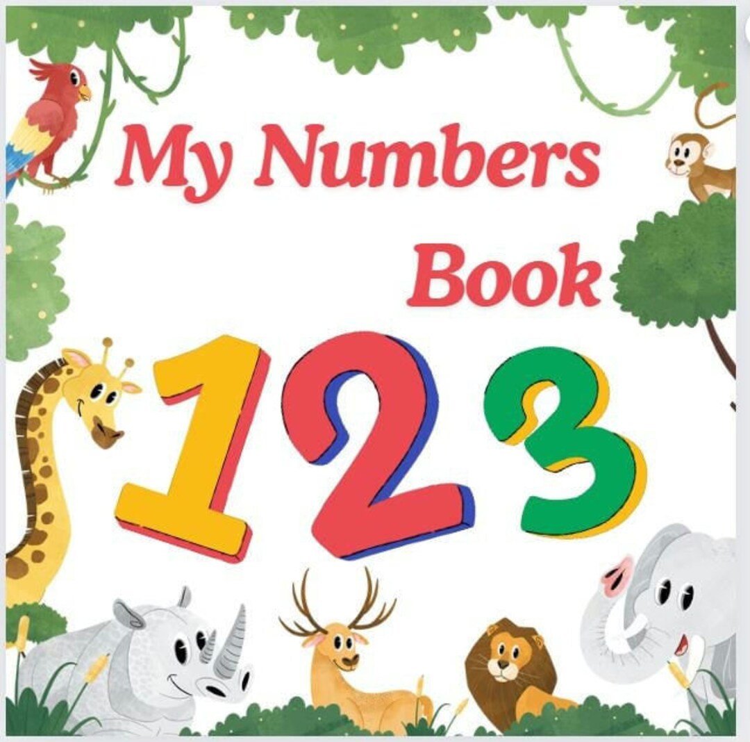 My First Number Coloring Book From 1 to 10 | Fun and Educational ...