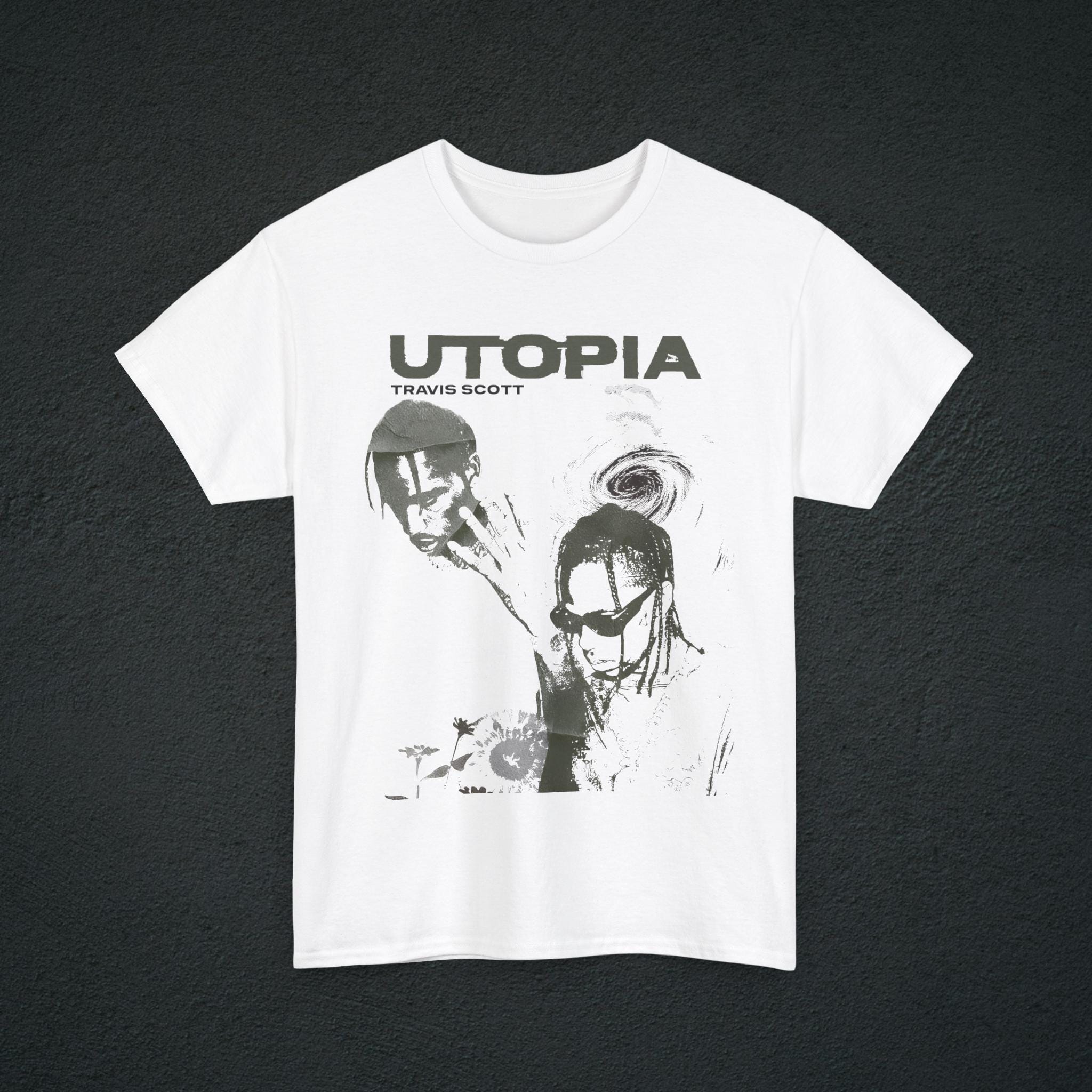 Travis Scott Utopia T-shirt | Utopia Merch & Concert Wear Travis Scott Utopia T-shirt | Utopia Merch & Concert Wear