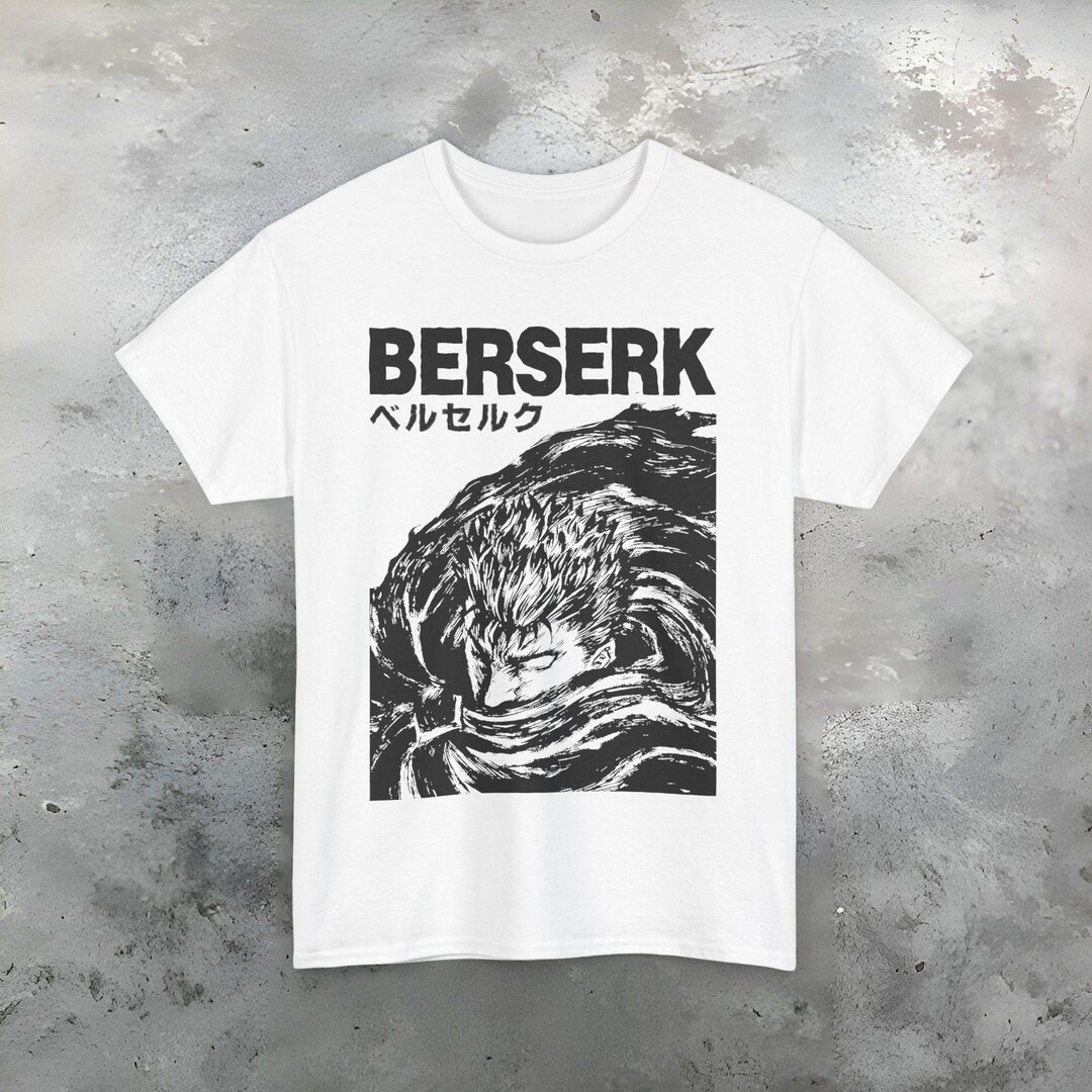 Berserk Anime Shirt, Guts Tshirt, Berserk Fan Gift, Anime Merch ...