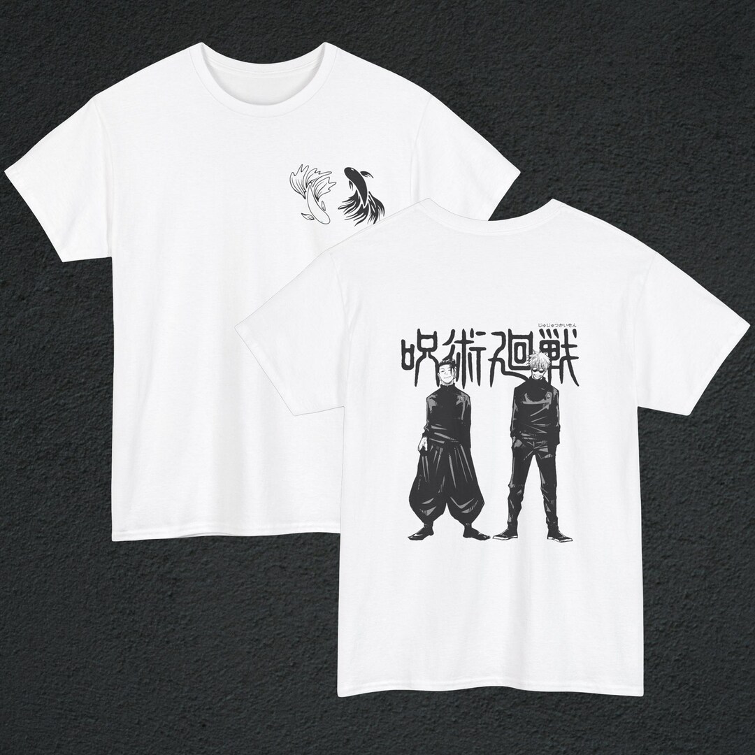 Gojo Satoru Shirt - Geto Suguru Shirt - JJK Merch - Anime Tee - Jujutsu ...