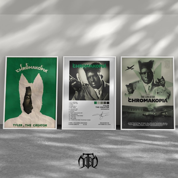 Chromakopia Album Cover Poster - Etsy