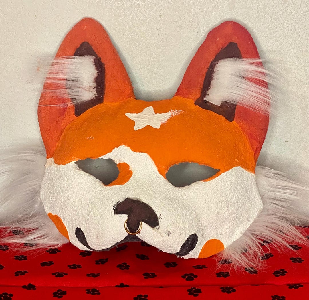 Orange Cat Therian Mask - Etsy