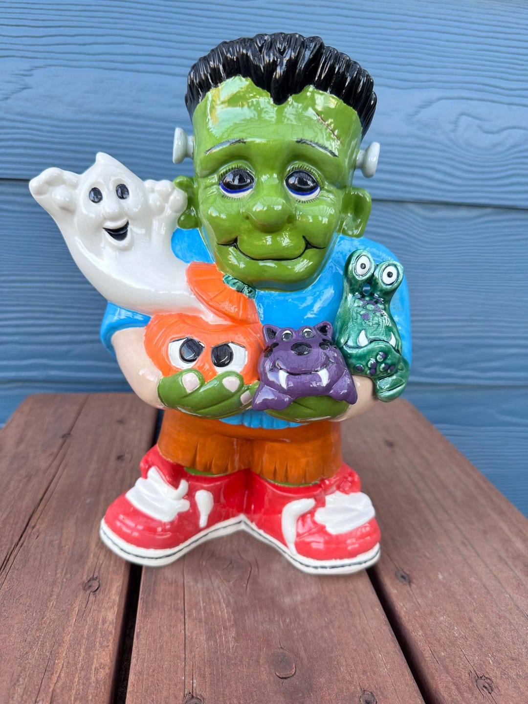 Whimsical Vintage Handmade Ceramics: Meet Frankenstein Jr. and Friends ...