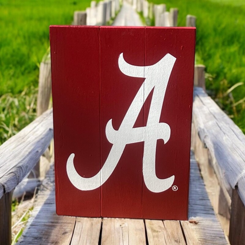 Alabama Wood Sign - Etsy
