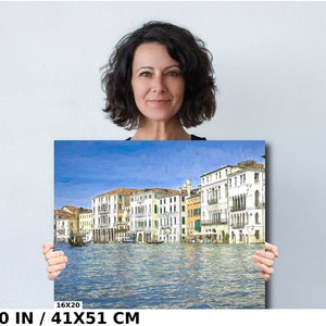Venice Grand Canal Photo Art - Etsy