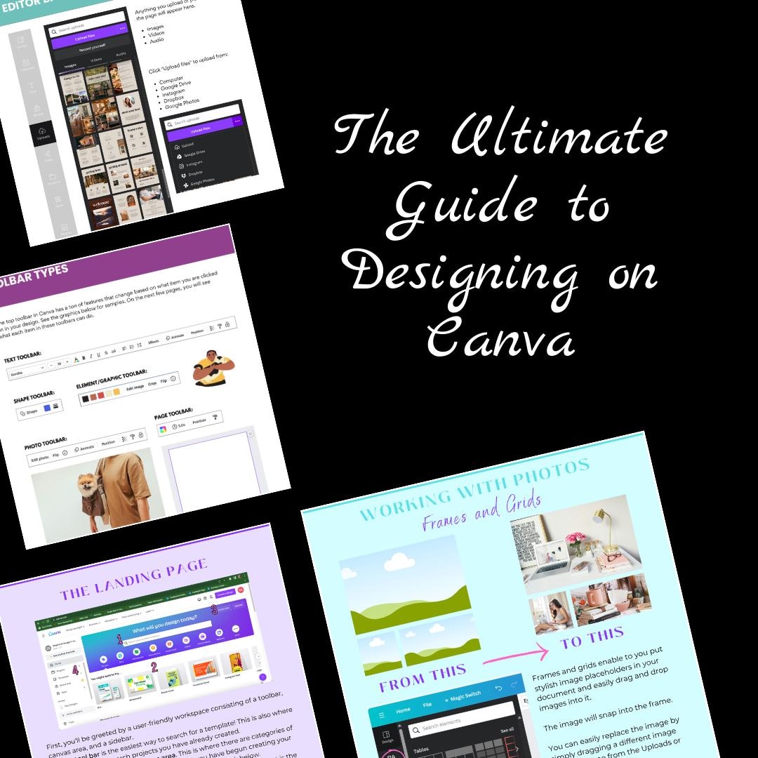 Guide to Canva Basics - Etsy