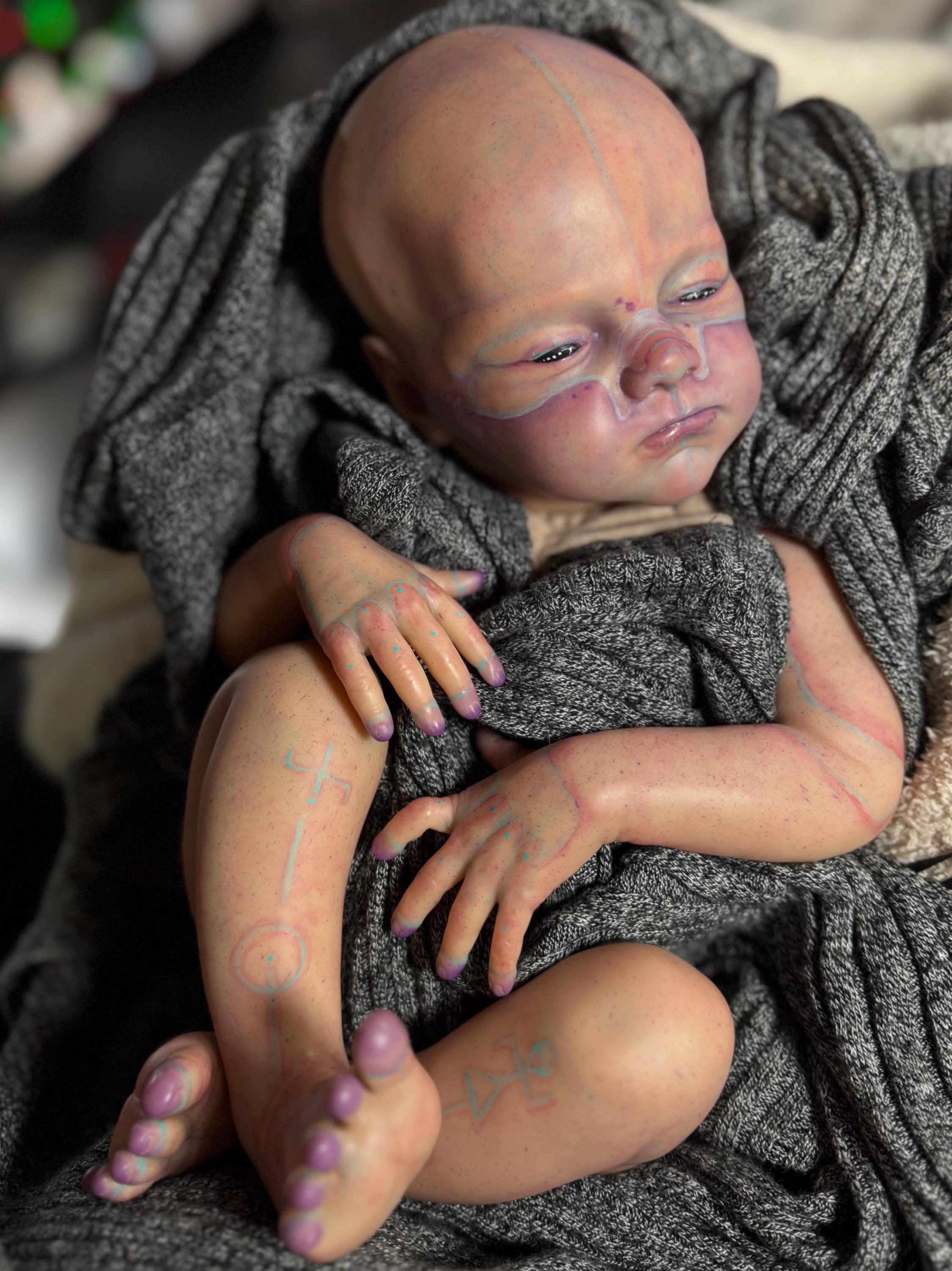 Alien Baby Reborn Doll - Etsy