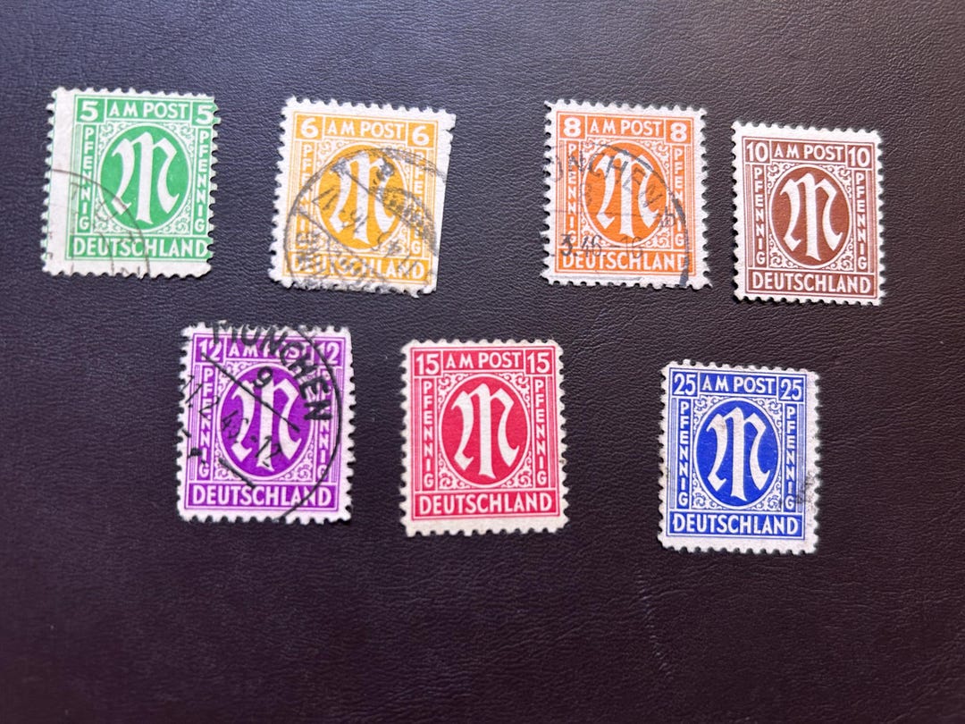Allied Military Mail 1945 Antique Stamps Retro Post Vintage Stamps - Etsy