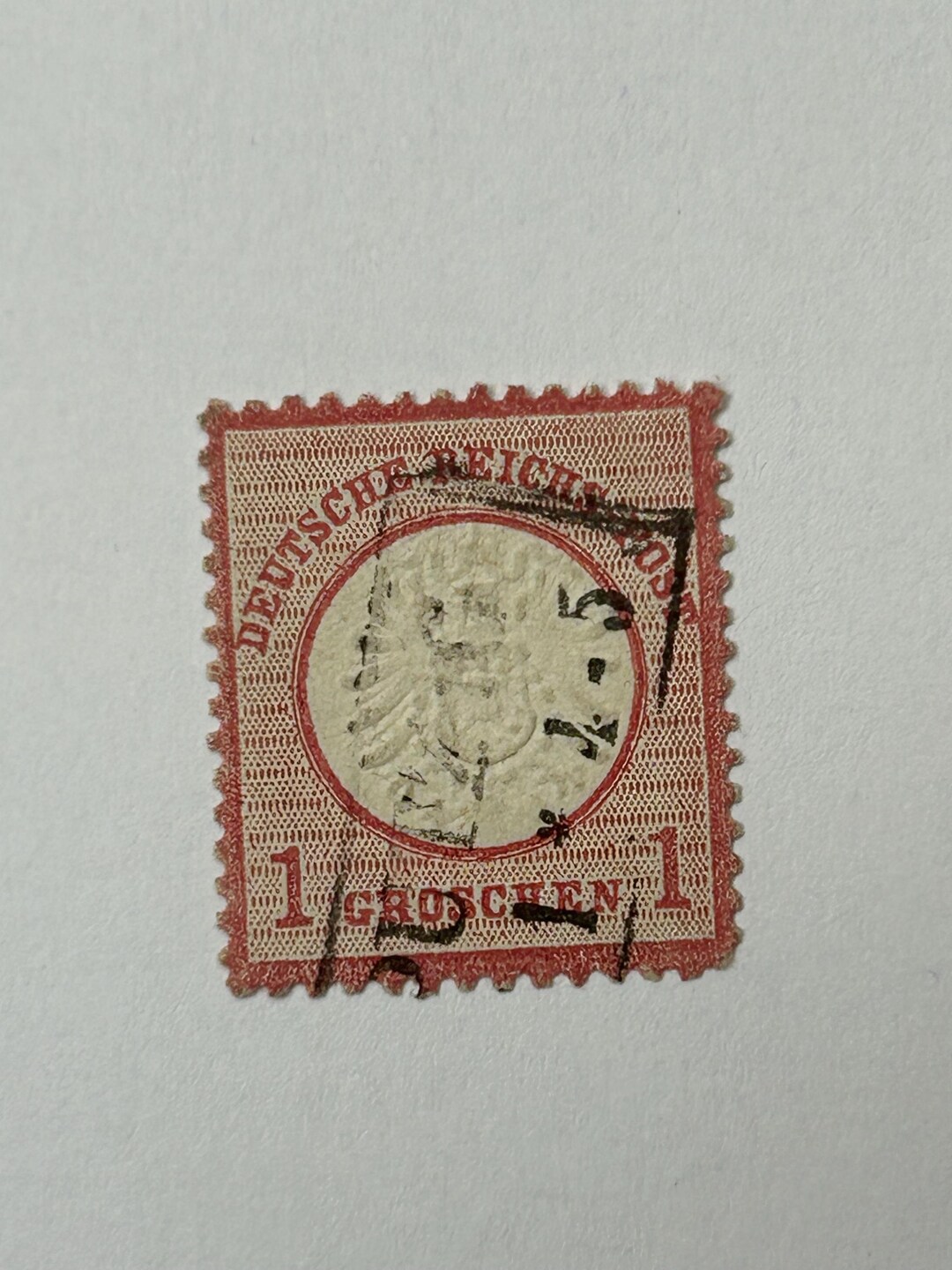 Antique Stamp 1 Groschen German Empire Postage Stamp Postage Stamp ...