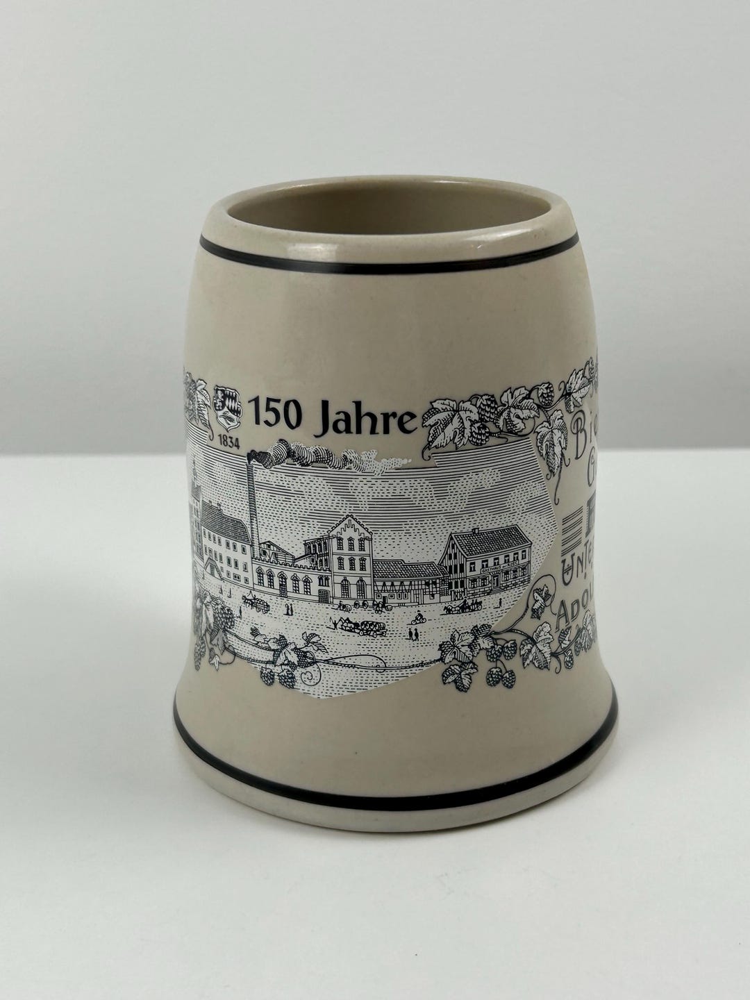 Beer Mug Augsburg Beer Brewer Rose Unterschefflenz Adolf Letzguss Retro ...