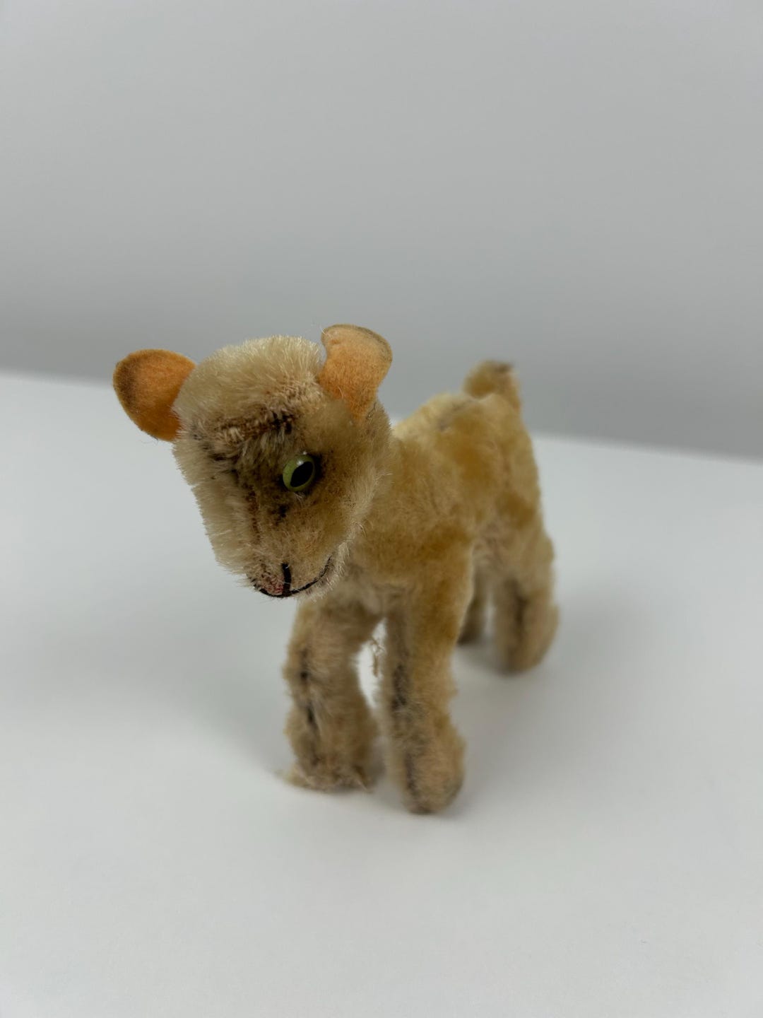 Vintage Steiff Lamb Used 10 Cm 3.9 in Ochre Collection Steiff Products ...