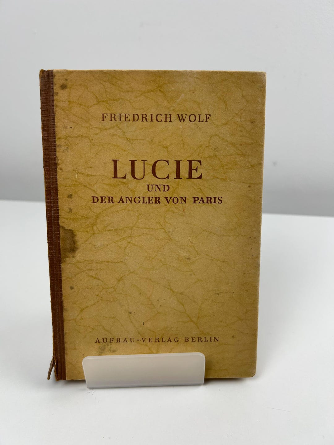 Book Lucie and the Angler of Paris Antiquarian Friedrich Wolf Vintage ...